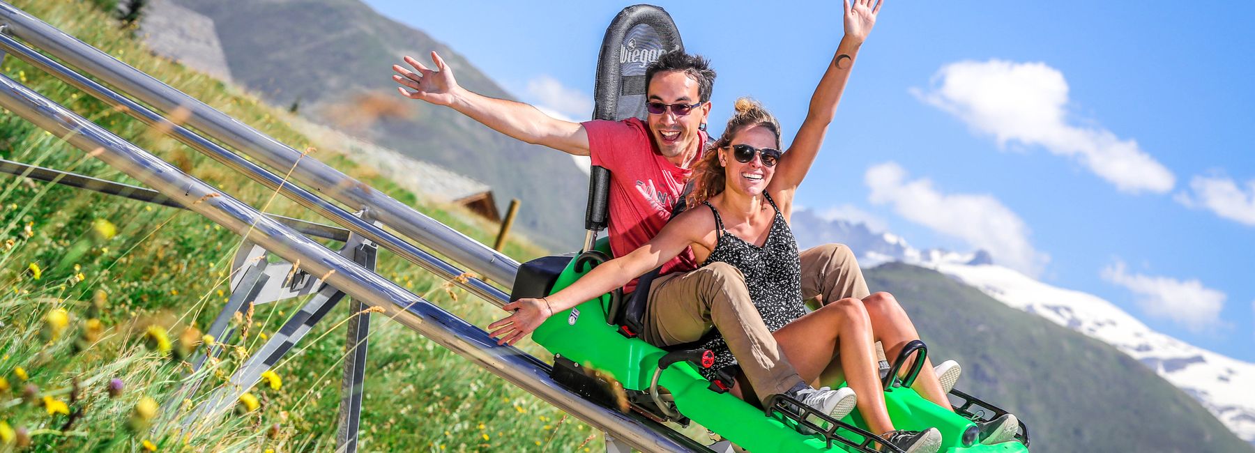 Luge sur Rail - Alpe d'Huez