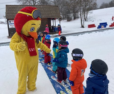 Club Piou Piou Premières glisses - esf Ancelle