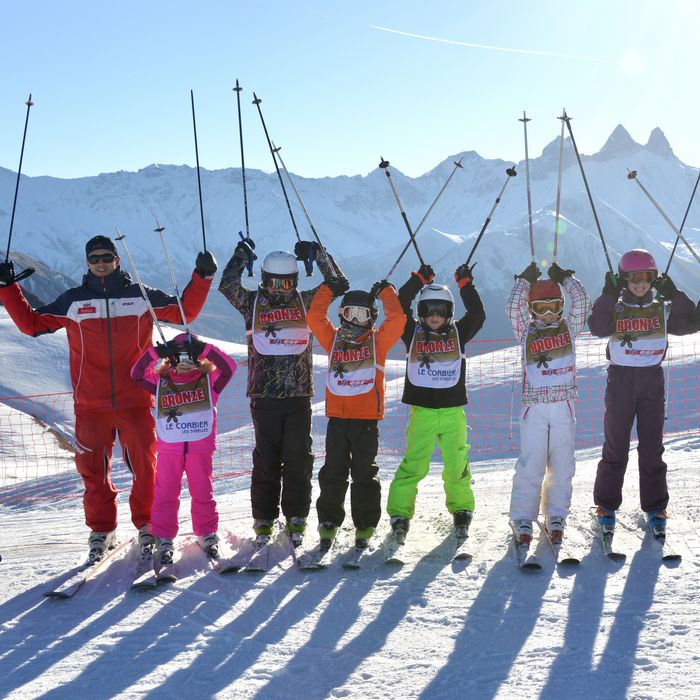 Ski group lessons All levels - esf Le Corbier