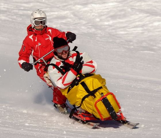 Tandem Skiing For non-skiers - esf Les Karellis