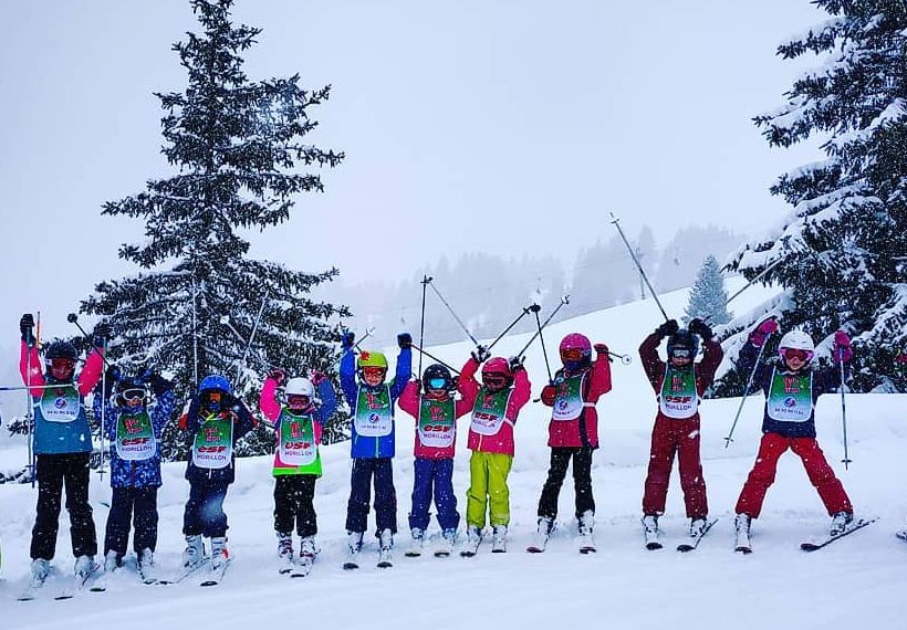 Cours de ski Flocon à 2ème Étoile - esf Morillon