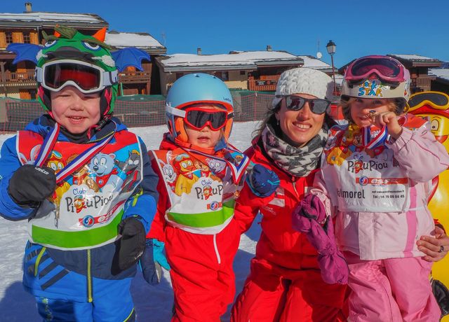Club Piou Piou 5 ans Ourson - esf Valmorel